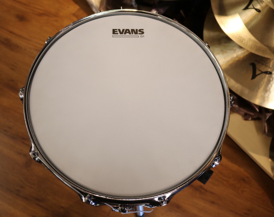 Holloman Custom Drums 4.5" x 14" Mahogany Segmented Snare Drum w/ Tube Lugs