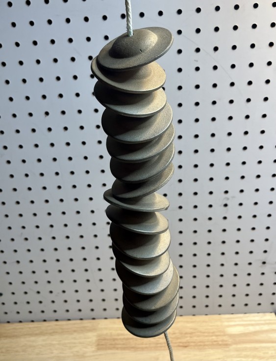 USED - “Swiss Made” Finger Cymbal Tree - 15 discs